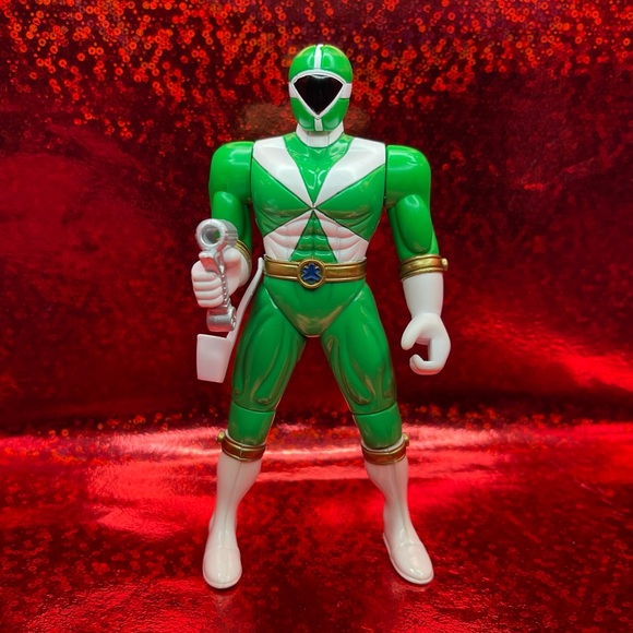 Bandai Namco | Toys | 99 Bandai Mighty Morphin Power Rangers Lightspeed Rescue Green Ranger Rare ...